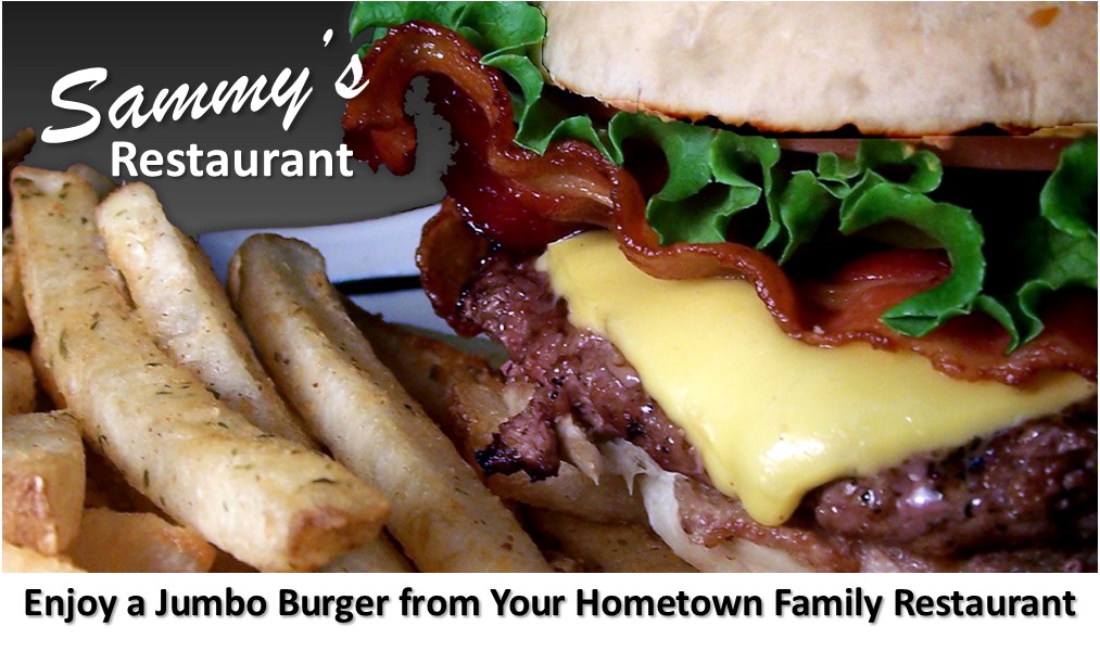 Enjoy a Sammy’s Jumbo Burger… – Sammy's Restaurant